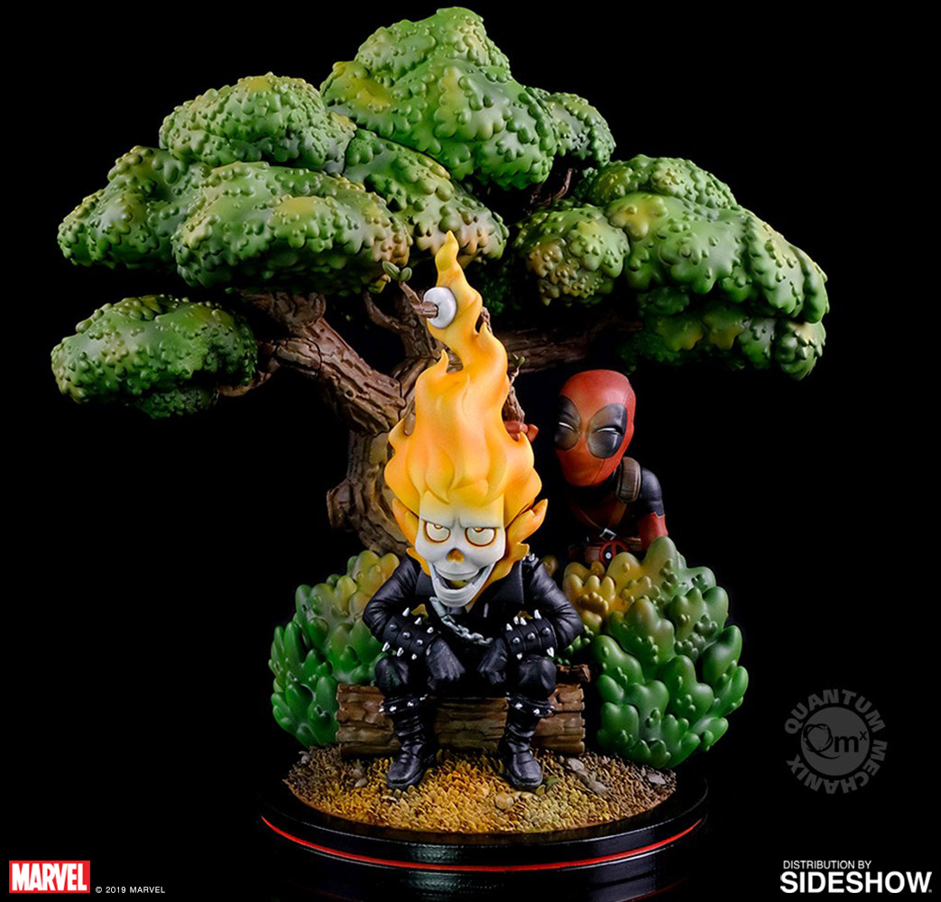 Deadpool x Ghost Rider, la nuova statua di QMx - Toyzntech - il portale ...