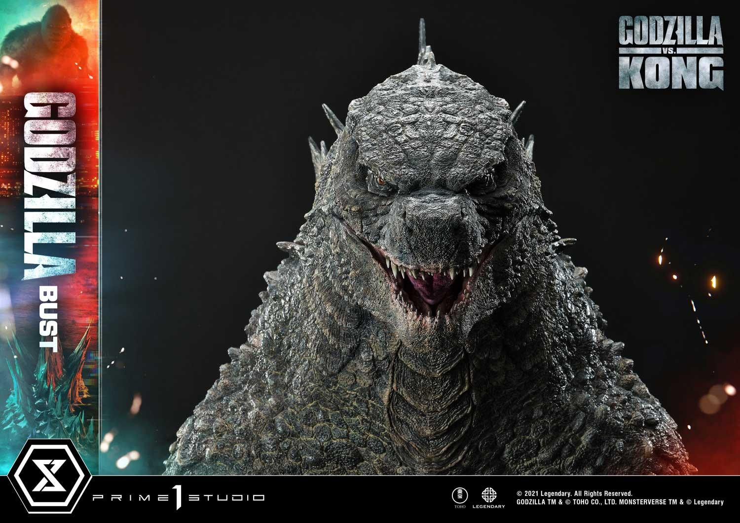 Godzilla vs Kong – Godzilla Bust da Prime 1 Studio in pre-order ...